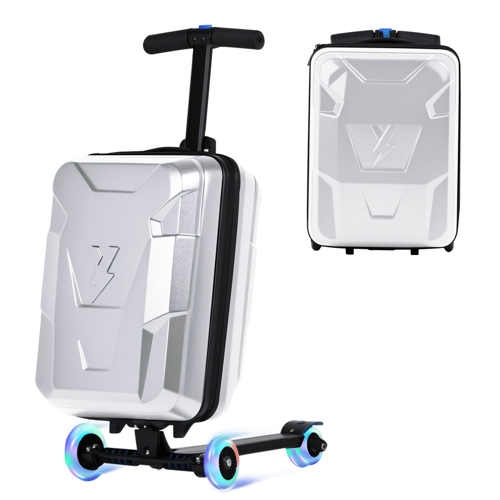 Advwin Foldable Ride-On Scooter Suitcase | 2-in-1 Carry-On Luggage