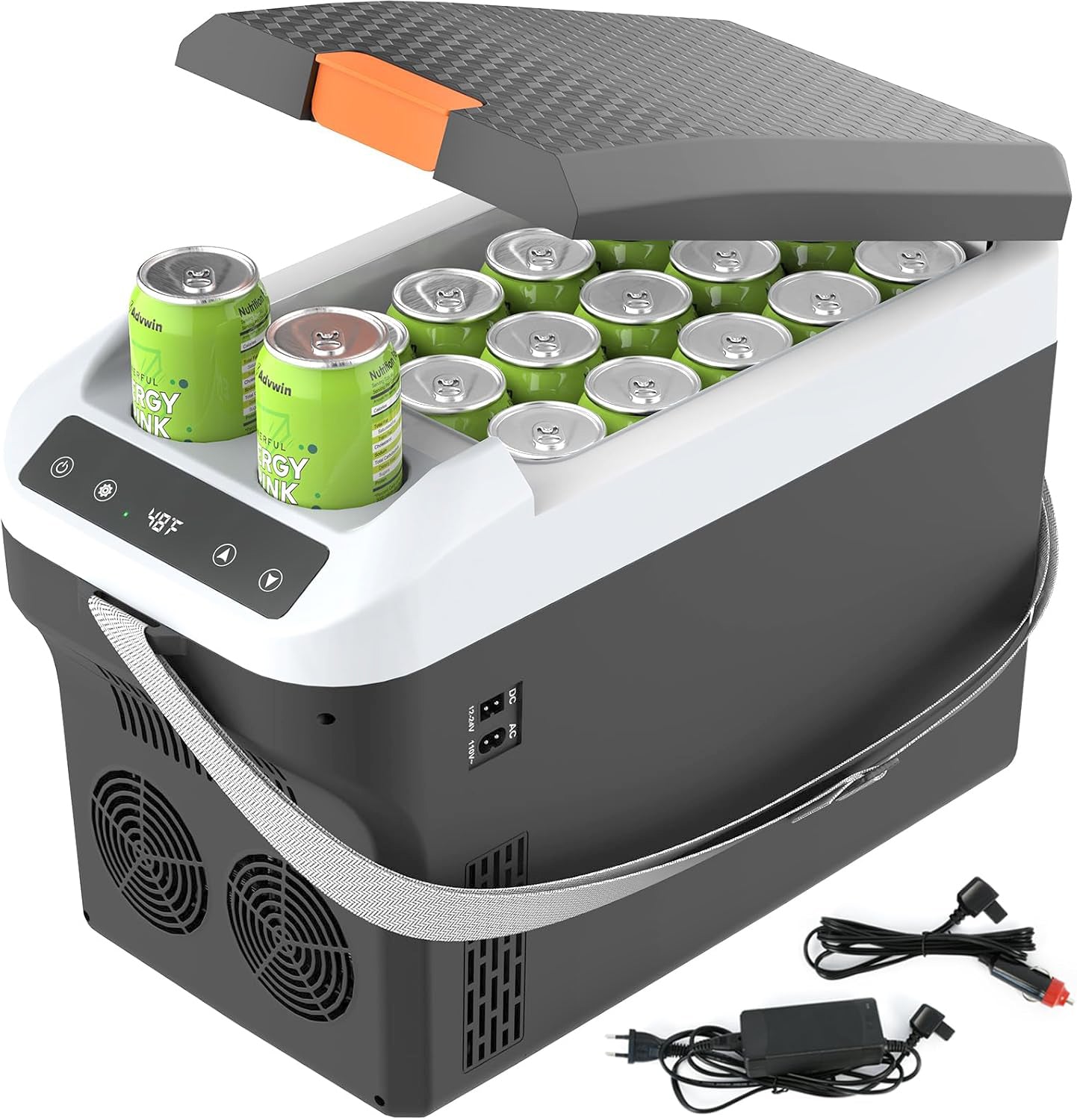 Portable car fridge store